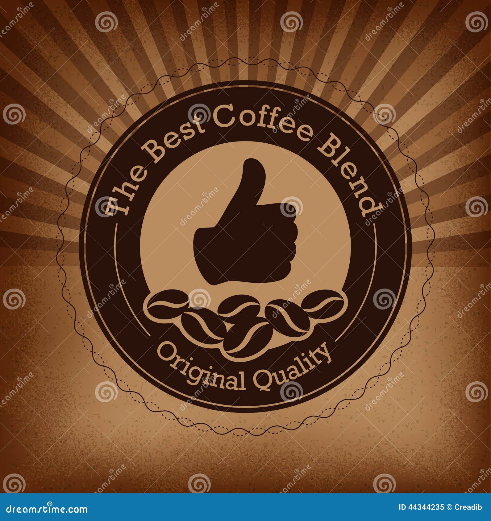 Premium Coffee Label, Coffee Badge, Coffee Emblem. Sign For Restaurant ...