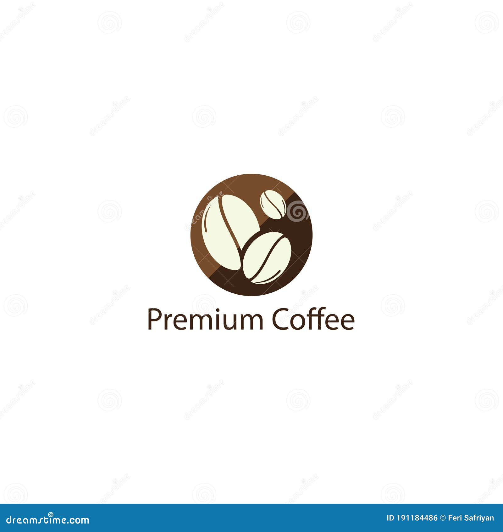 Premium Coffee Logo Template Stock Illustration - Illustration of ...
