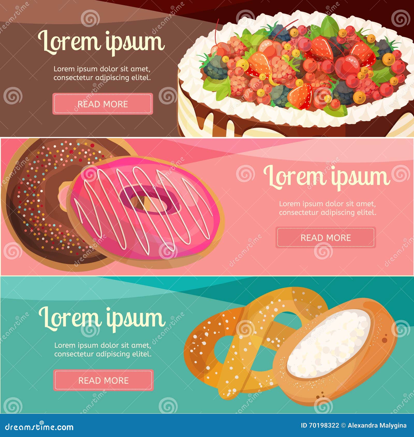 Sweets And Bakery Doodle. Candies, Ice Cream And Macaroon Badges ...