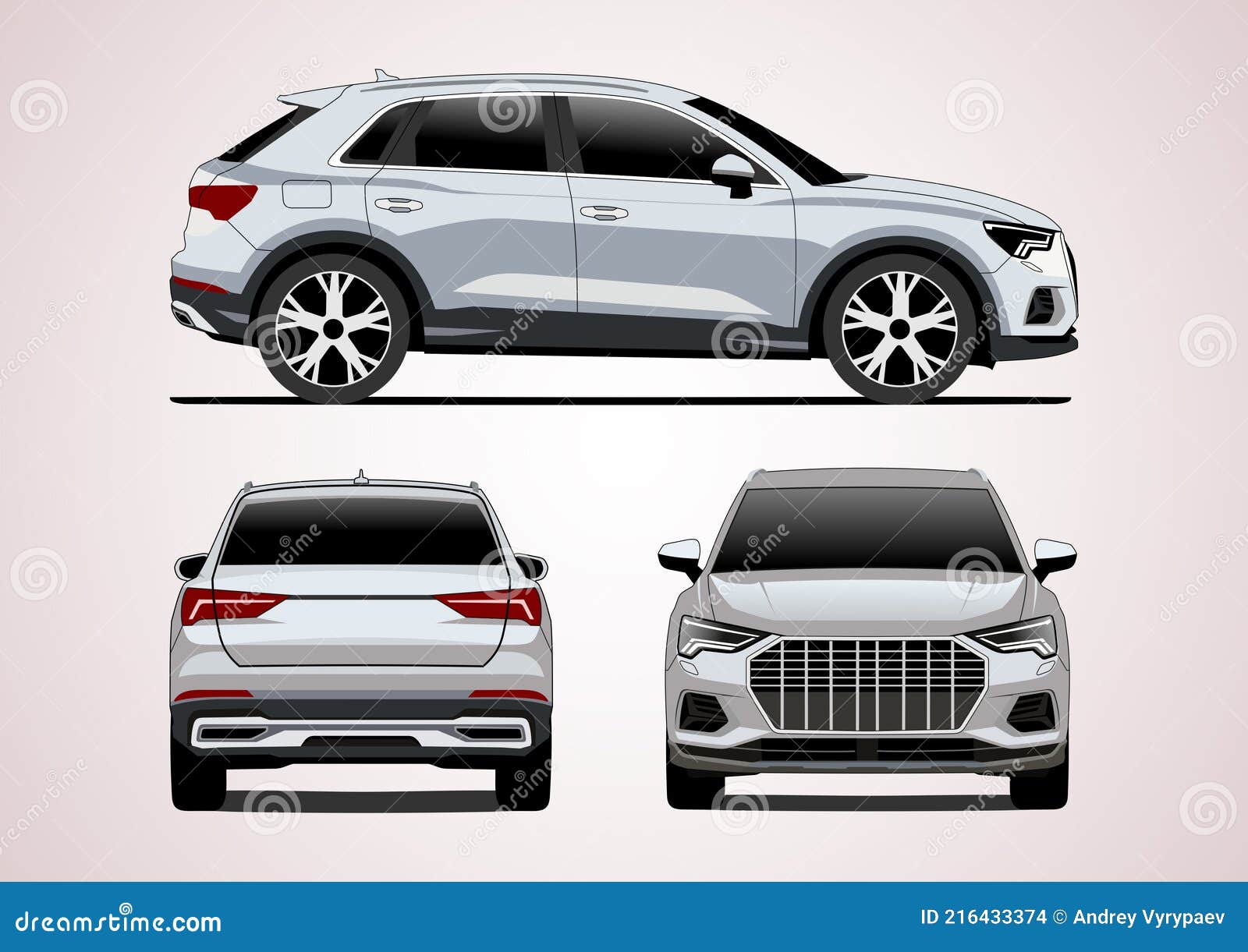 Premium crossover.cdr stock vector. Illustration of premium - 216433374