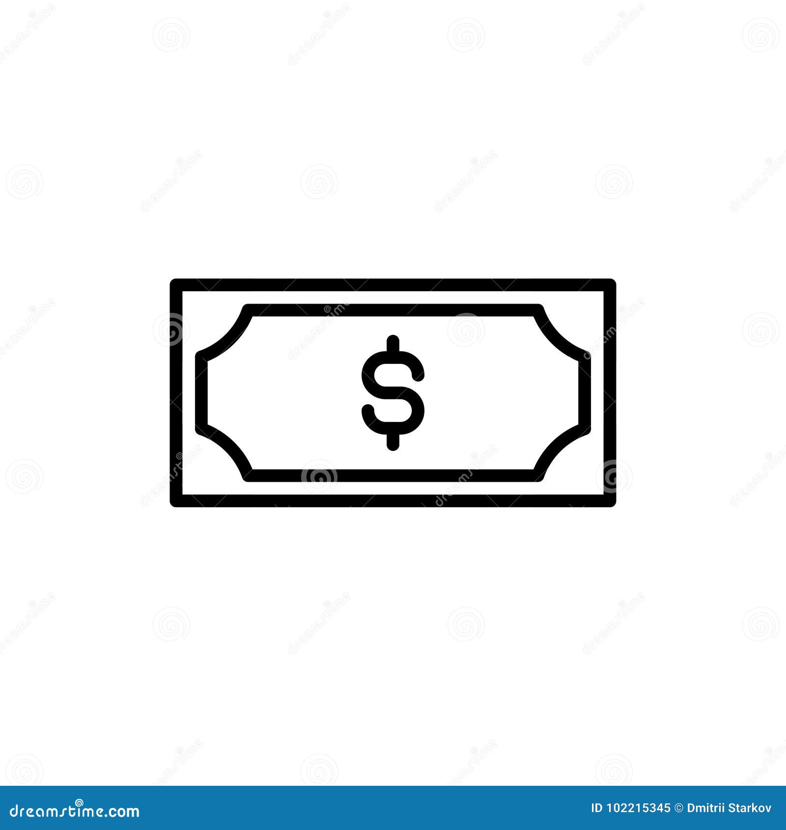 Premium Dollar Icon or Logo in Line Style. Stock Vector - Illustration ... Premium Dollar Icon or Logo in Line Style. Stock Vector - Illustration ...