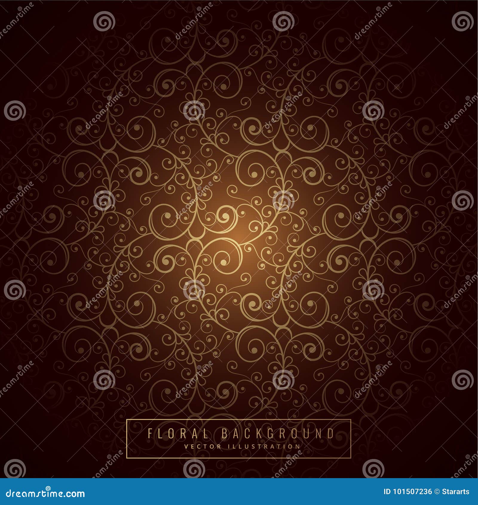 Premium Floral Background Design Stock Vector - Illustration of ...