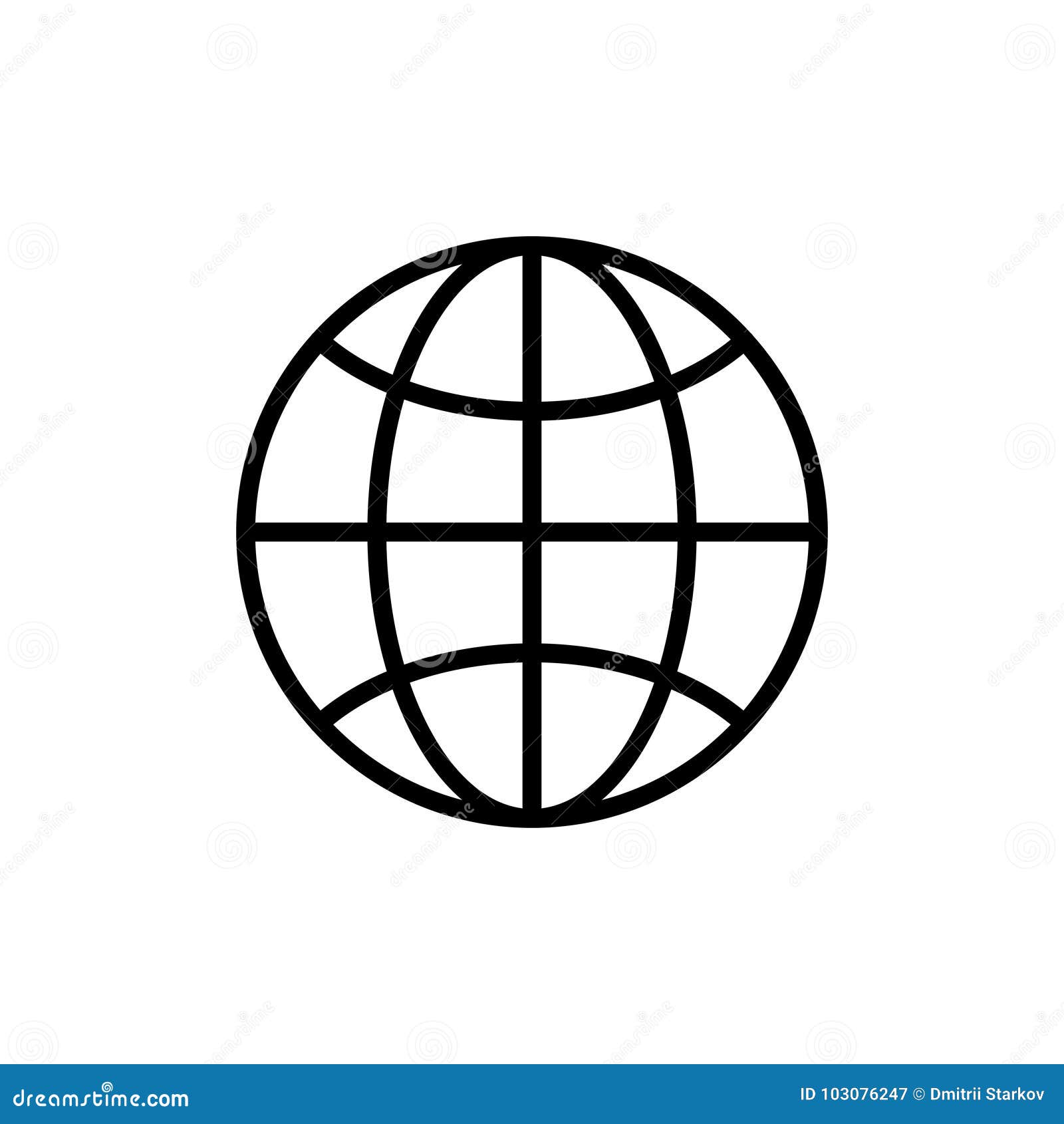 Premium Globe Icon or Logo in Line Style. Stock Vector - Illustration ... Premium Globe Icon or Logo in Line Style. Stock Vector - Illustration ...