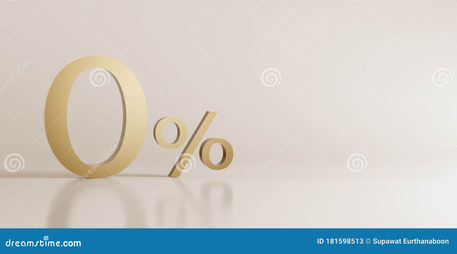 Gold Zero Percent Royalty-Free Stock Image | CartoonDealer.com #96734296
