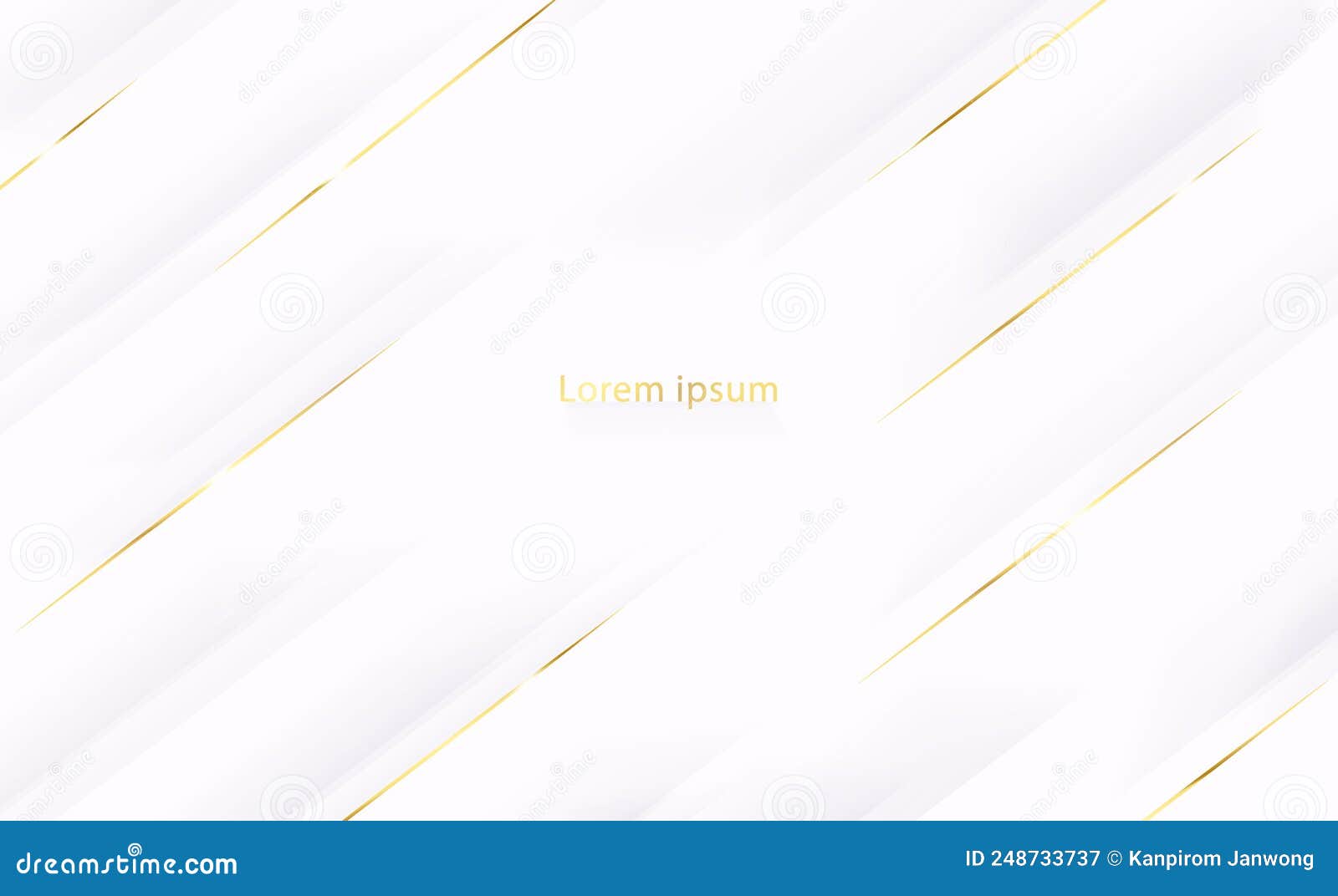Premium Golden Lines on White Background, Vector Illustrator Stock ...