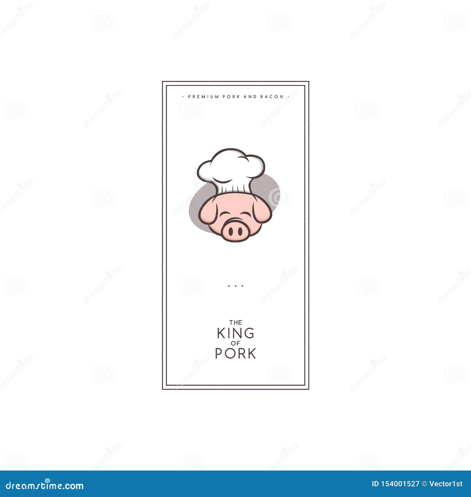 Premium Grilled Pork Restaurant Flyer Poster Theme Vector Stock Vector ...