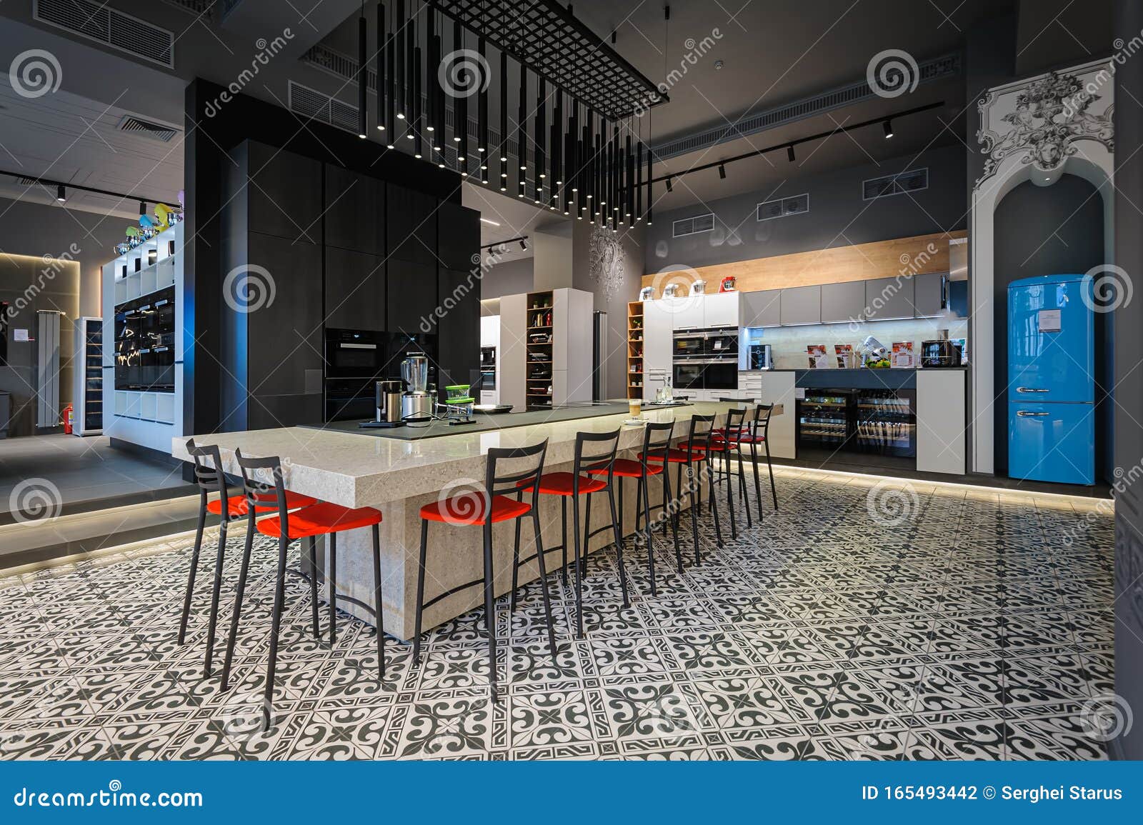 Premium Home Appliance Store Interior Stock Photo - Image of domestic ...