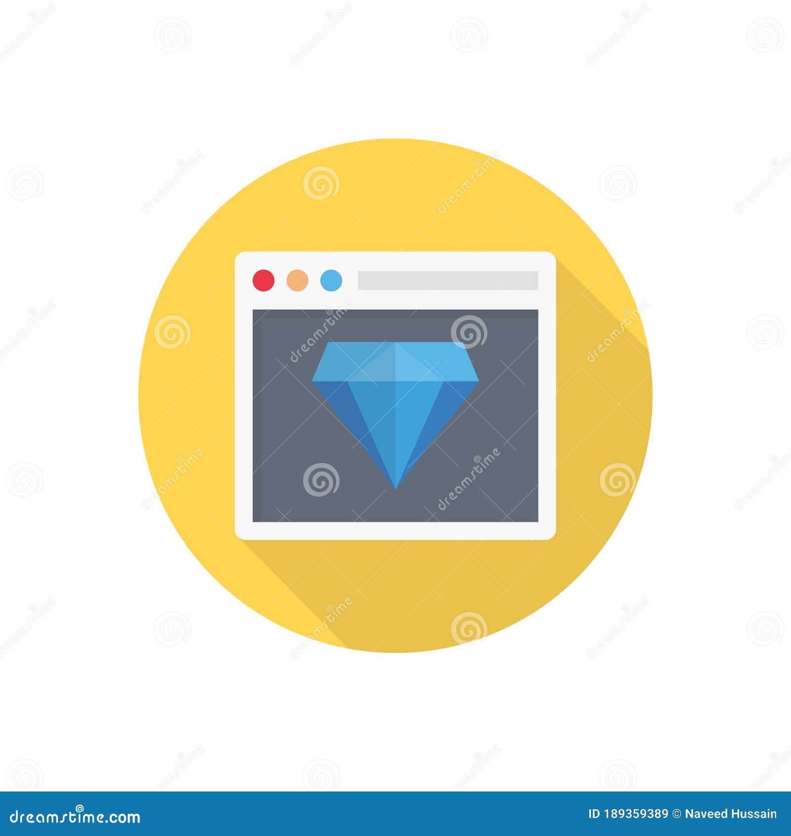 Premium Vector Color Flat Icon Stock Vector - Illustration of design ...