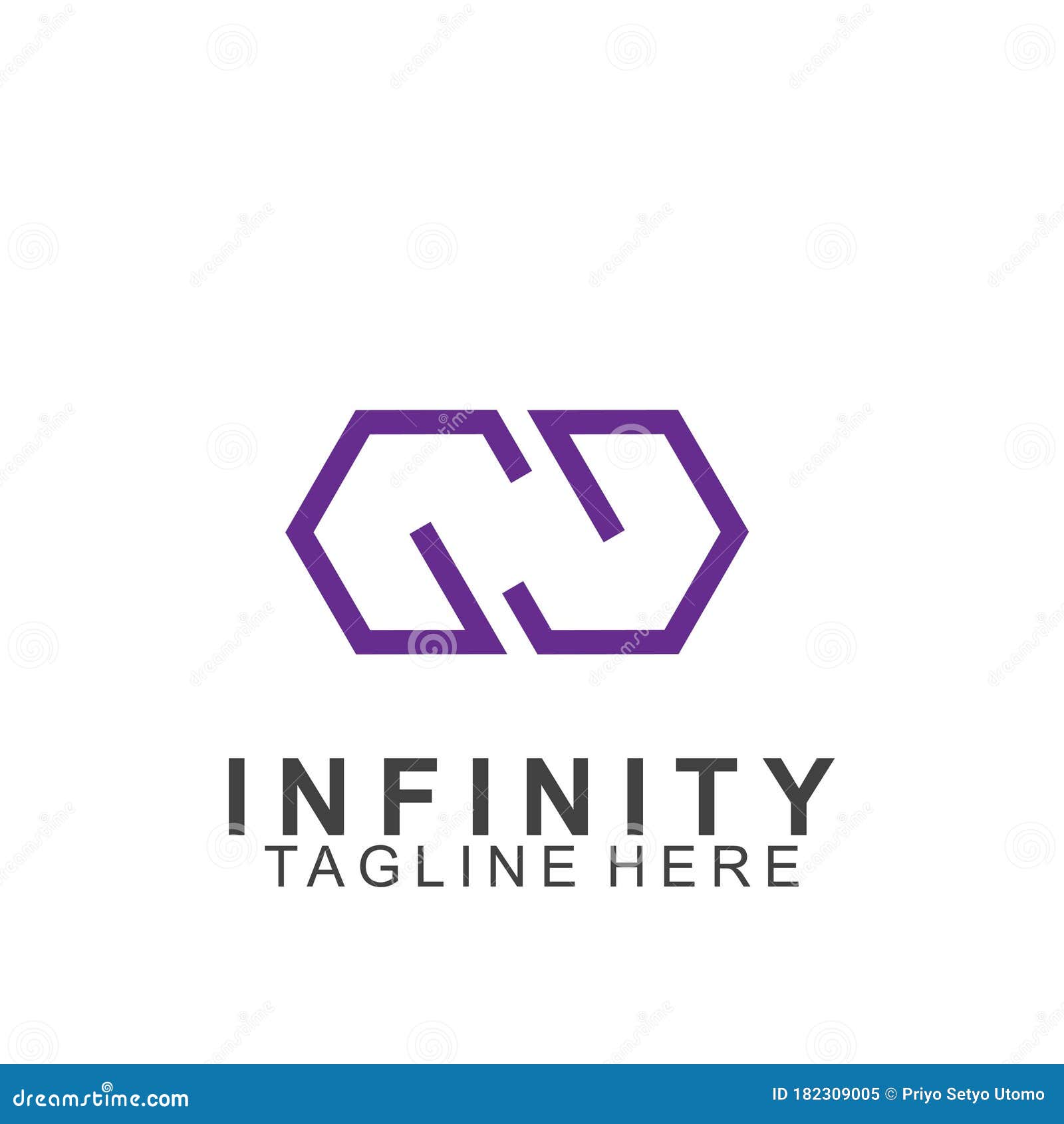 Premium Infinity Logo Design Stock Vector - Illustration of logo ...