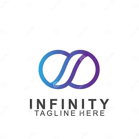 Premium Infinity Logo Design Stock Illustration - Illustration of ...