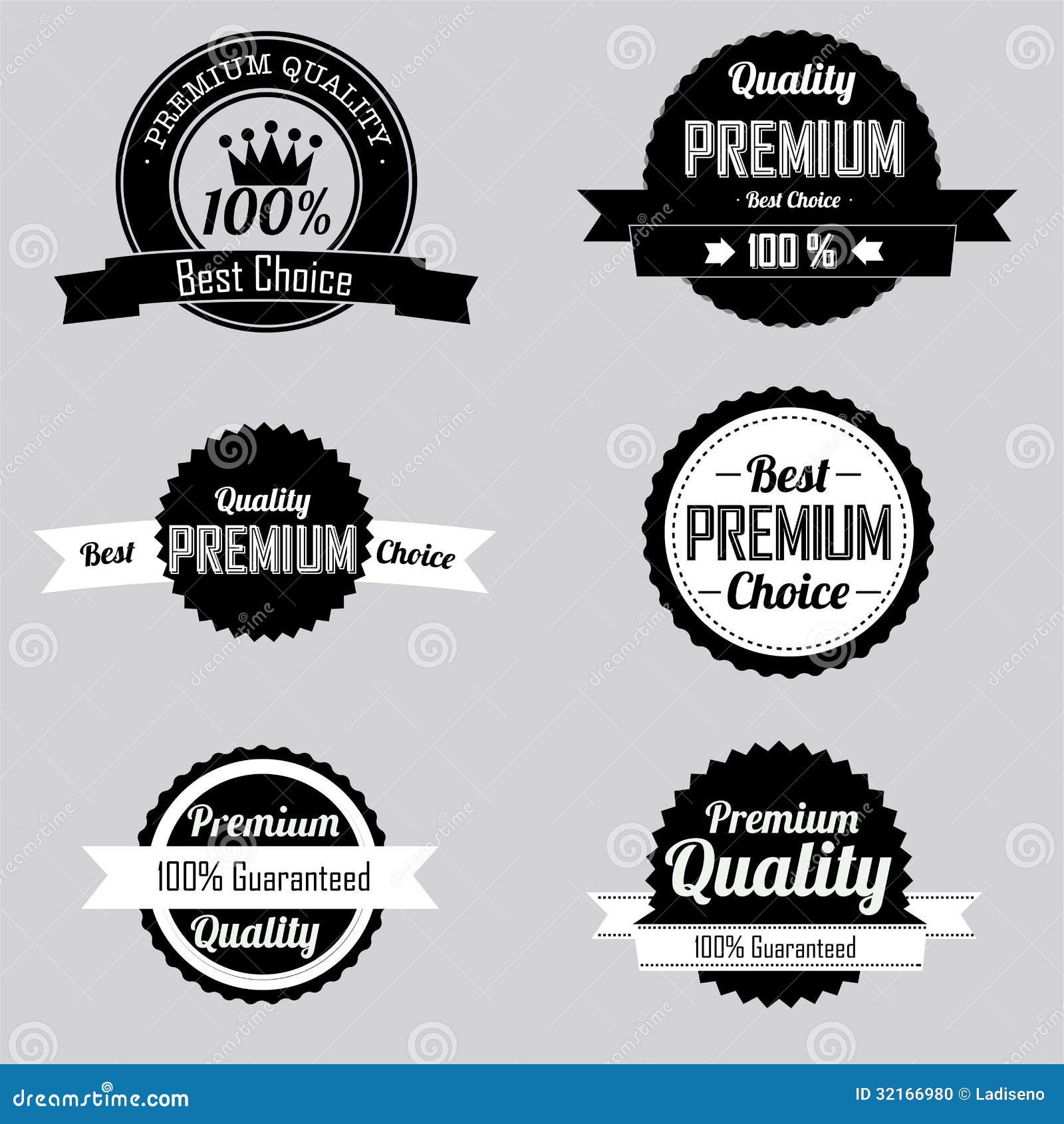 Premium labels stock vector. Illustration of special - 32166980