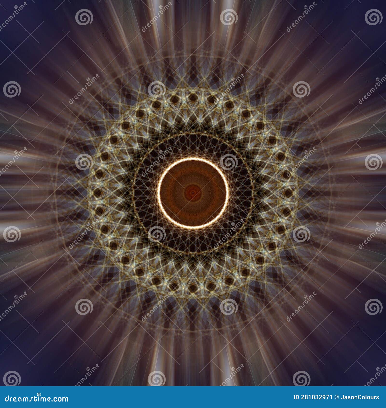 Premium Light Code Mandala Technology Pattern Tile Pavement Mystic ...