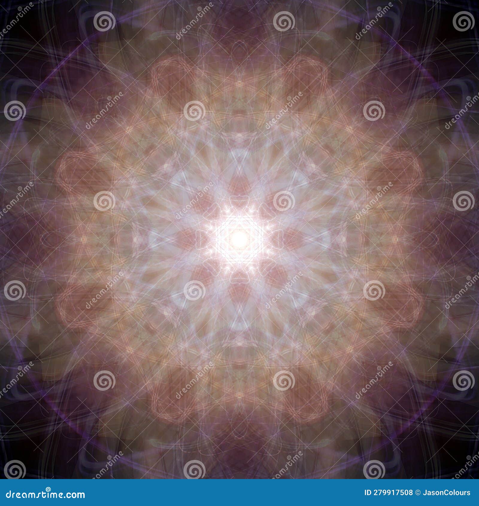 Premium Light Code Mandala Technology Pattern Tile Pavement Blue Flower ...