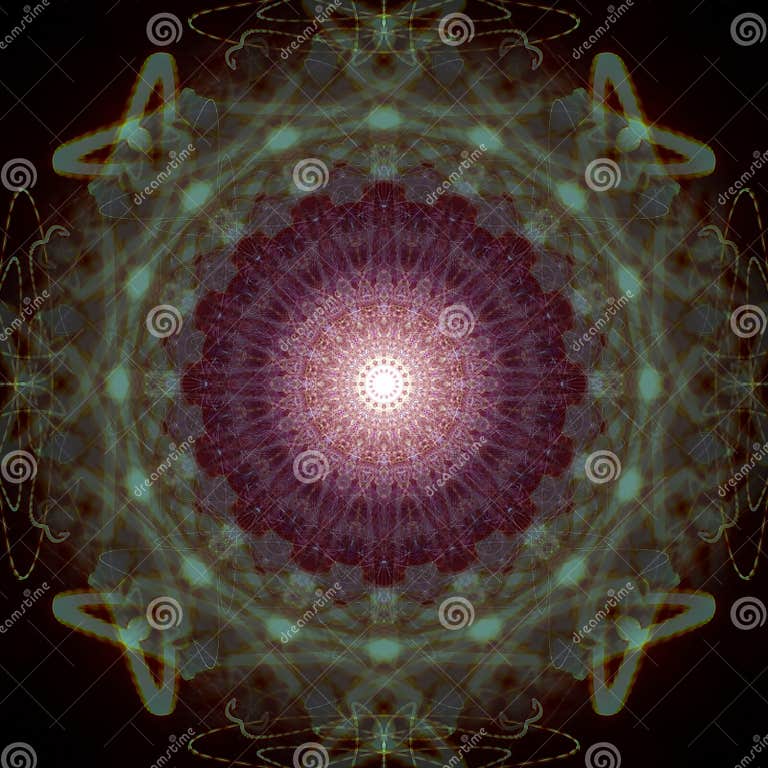 Premium Light Code Mandala Technology Pattern Tile Pavement Soul Power Love Harmony Stock ...