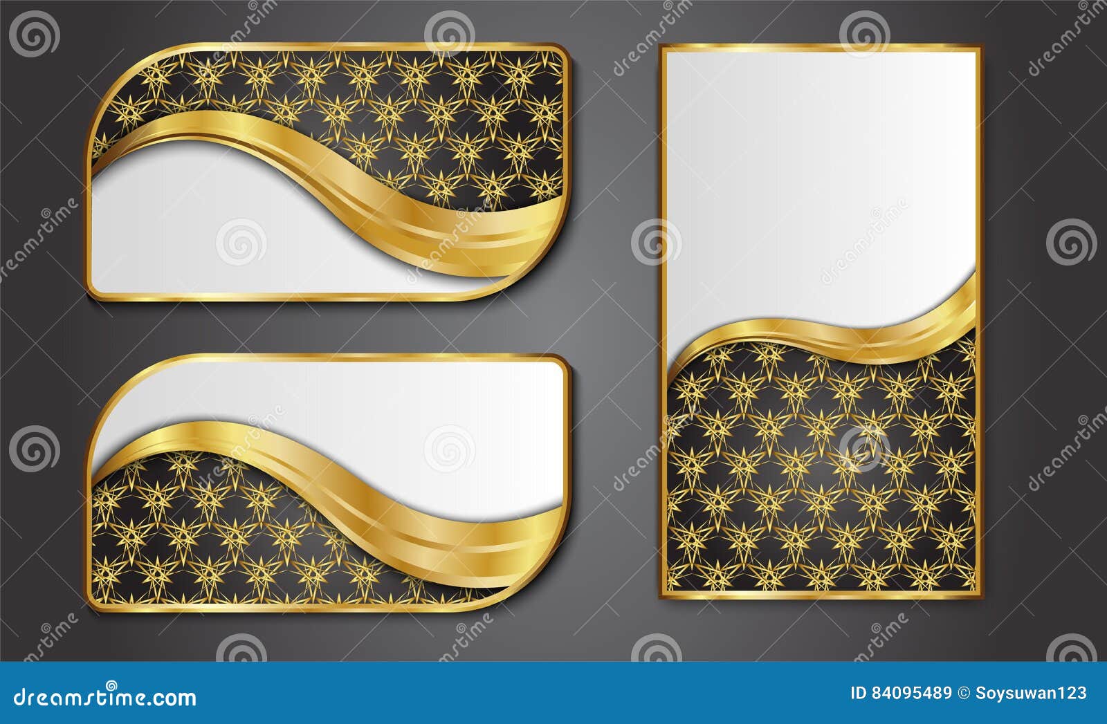 Premium Luxury Cards,Retro Background. Stock Vector - Illustration of ...