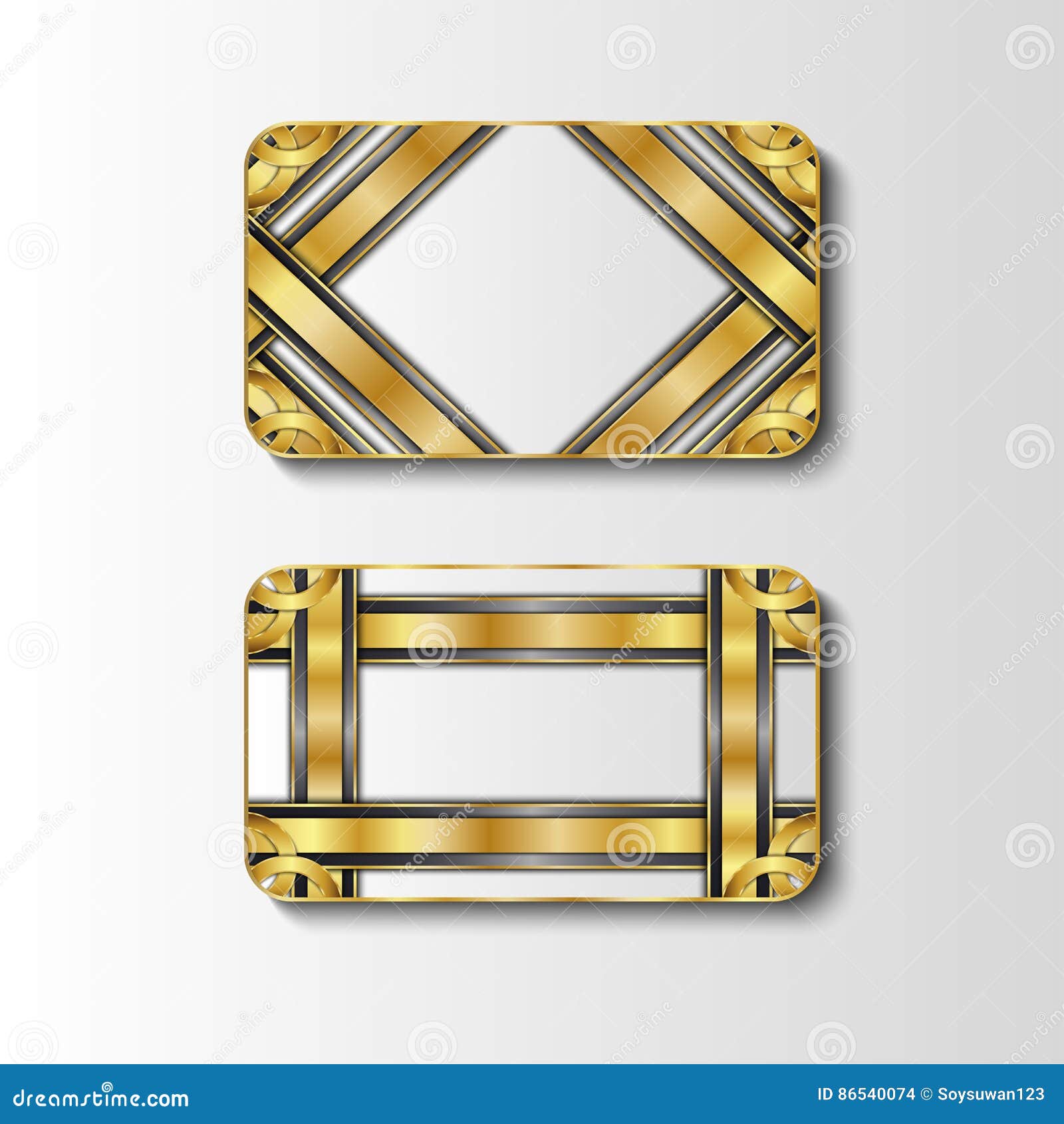 Premium Luxury Cards,Retro Backgrounds.blank for Message. Stock Vector ...