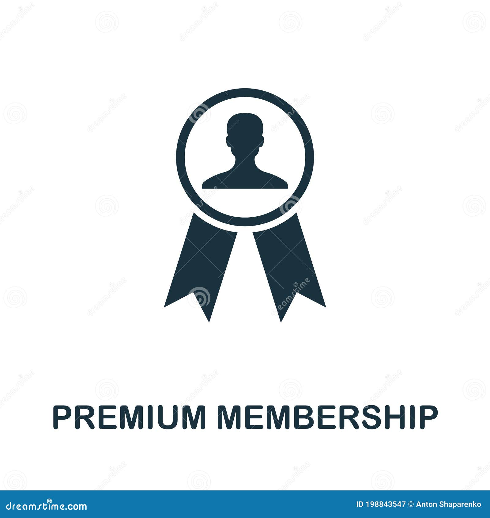 Premium Membership Icon. Simple Element from Loyalty Program Collection ...