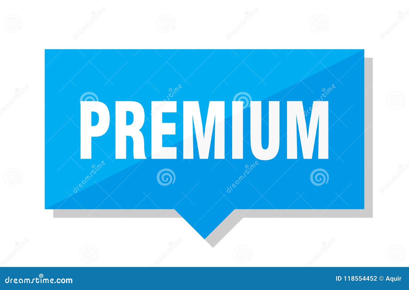 Premium price tag stock vector. Illustration of sticker - 118554452
