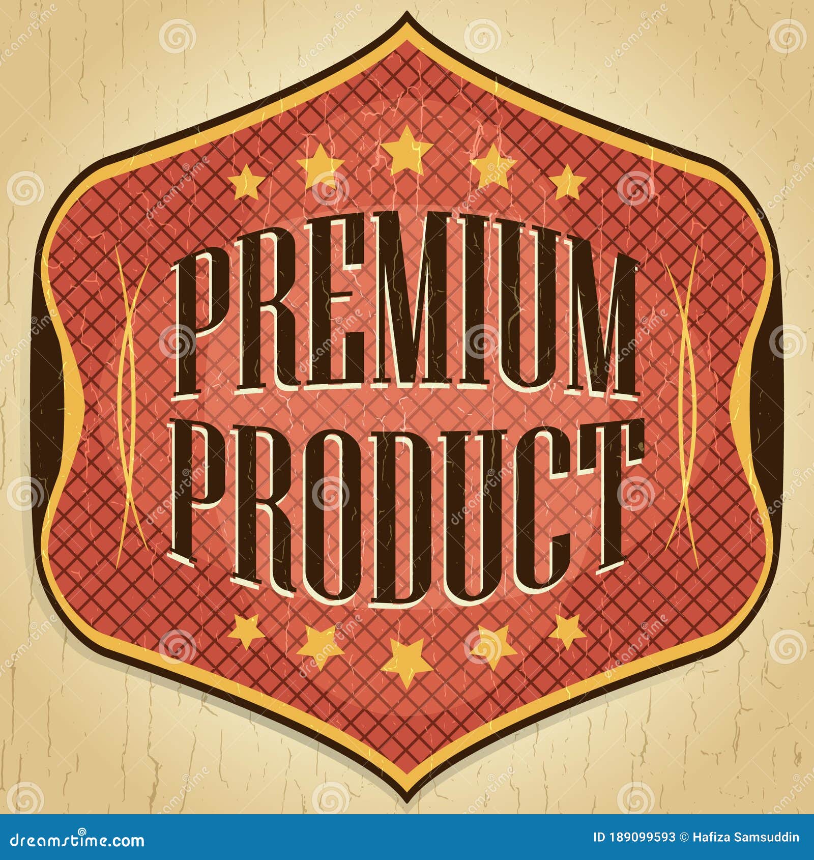 Premium Product Label. Vector Illustration Decorative Design Stock ...