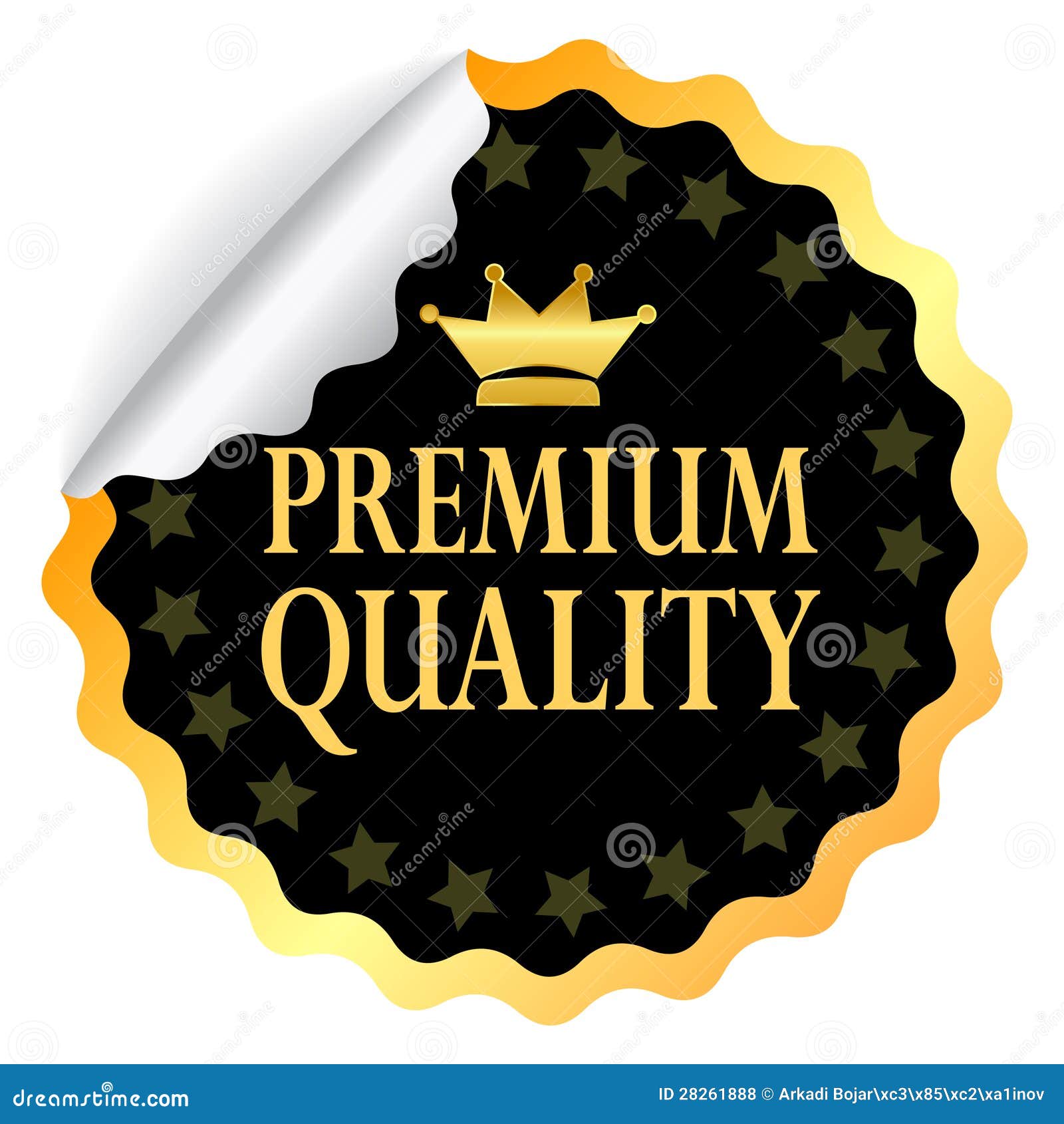 Premium quality stock vector. Illustration of label, customers - 28261888