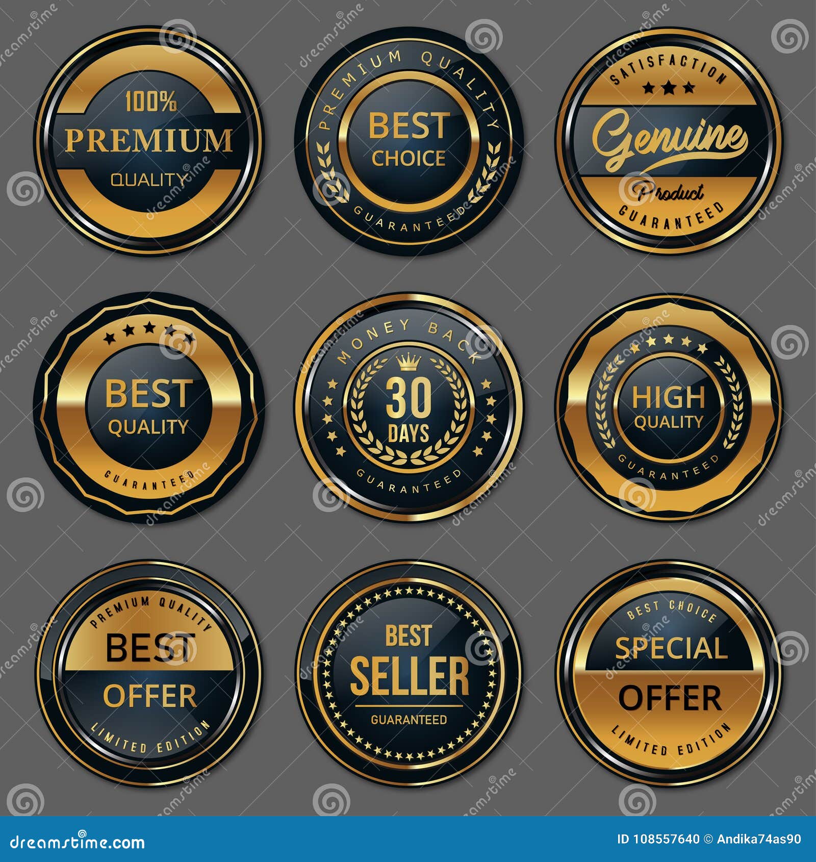 Badge Labels Stock Illustrations – 70,661 Badge Labels Stock ...