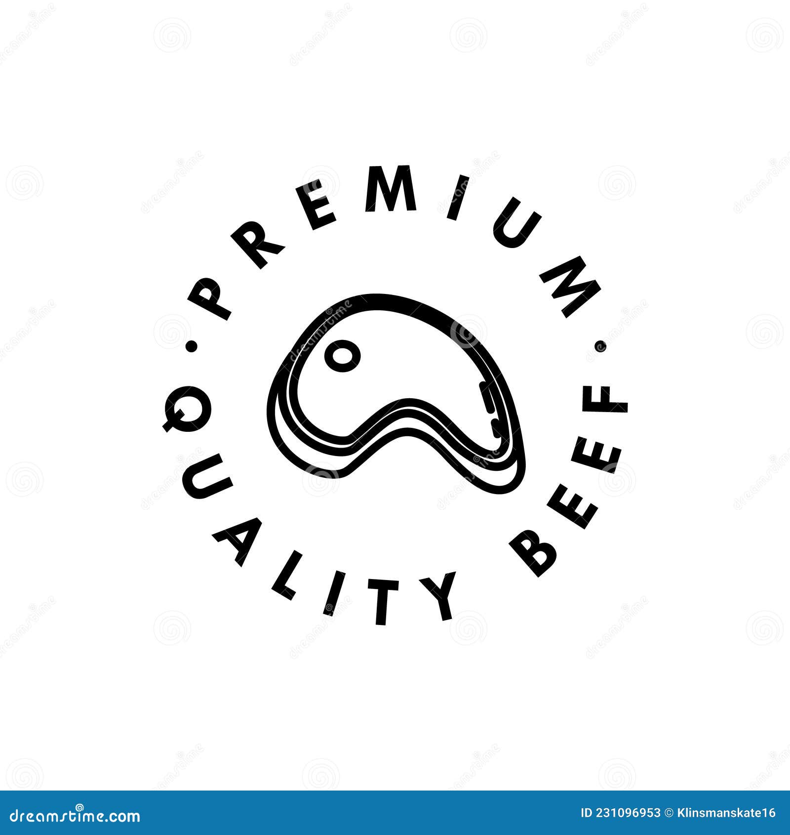 Premium Quality Beef Logo Design Template Stock Vector - Illustration ...