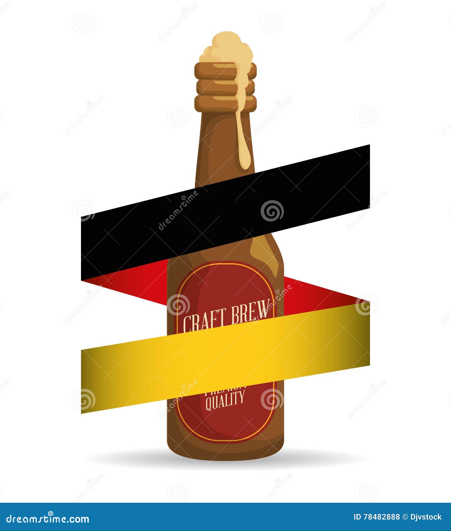 Premium Quality German Beer Stock Vector - Illustration of classic ...