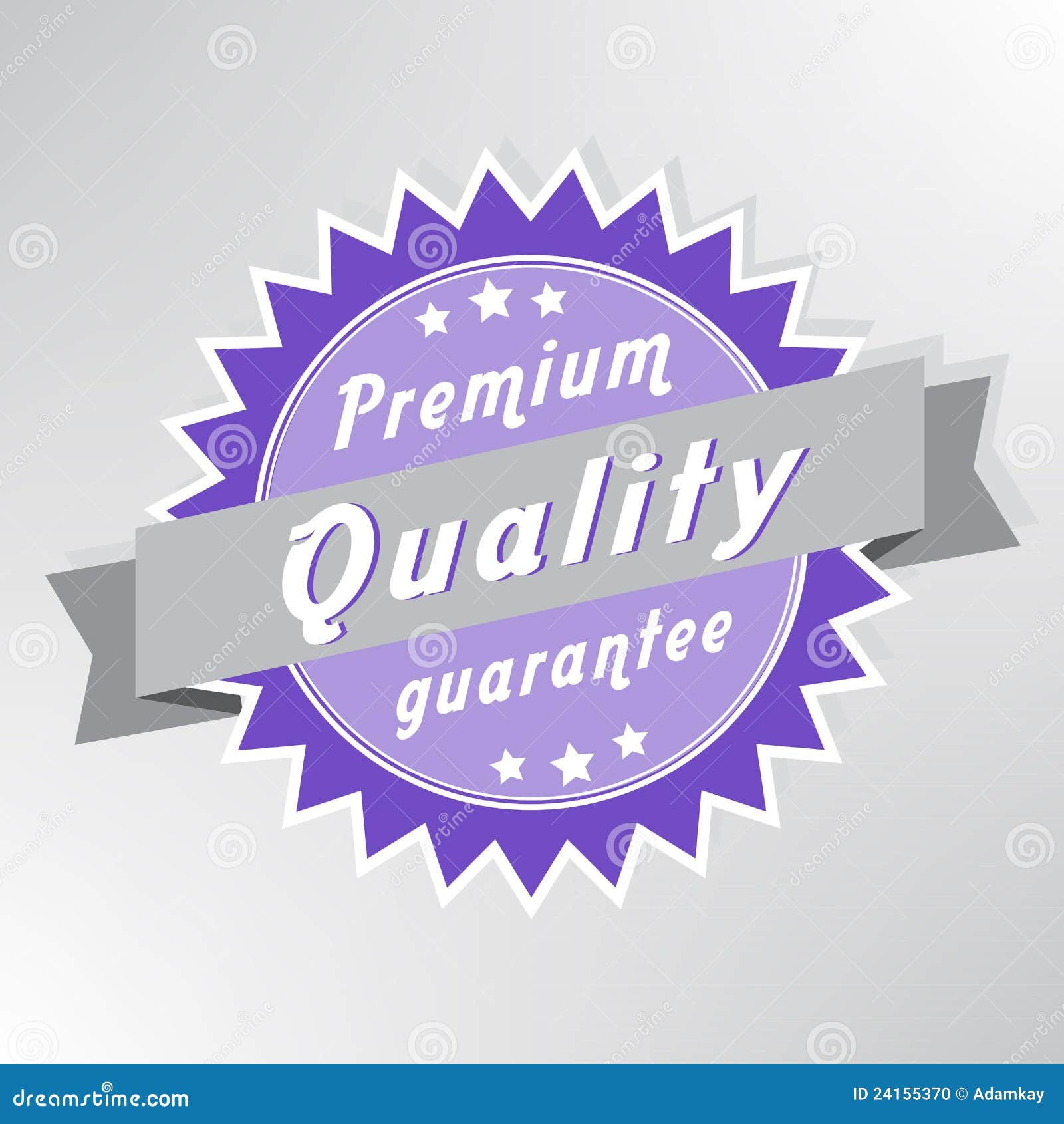 Premium Quality Guarantee Stamp Stock Illustration - Illustration of ...