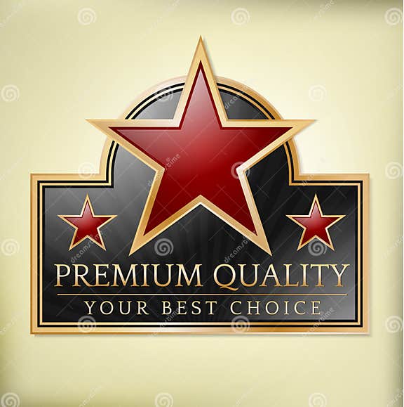 Premium quality label stock illustration. Illustration of badge - 25200237