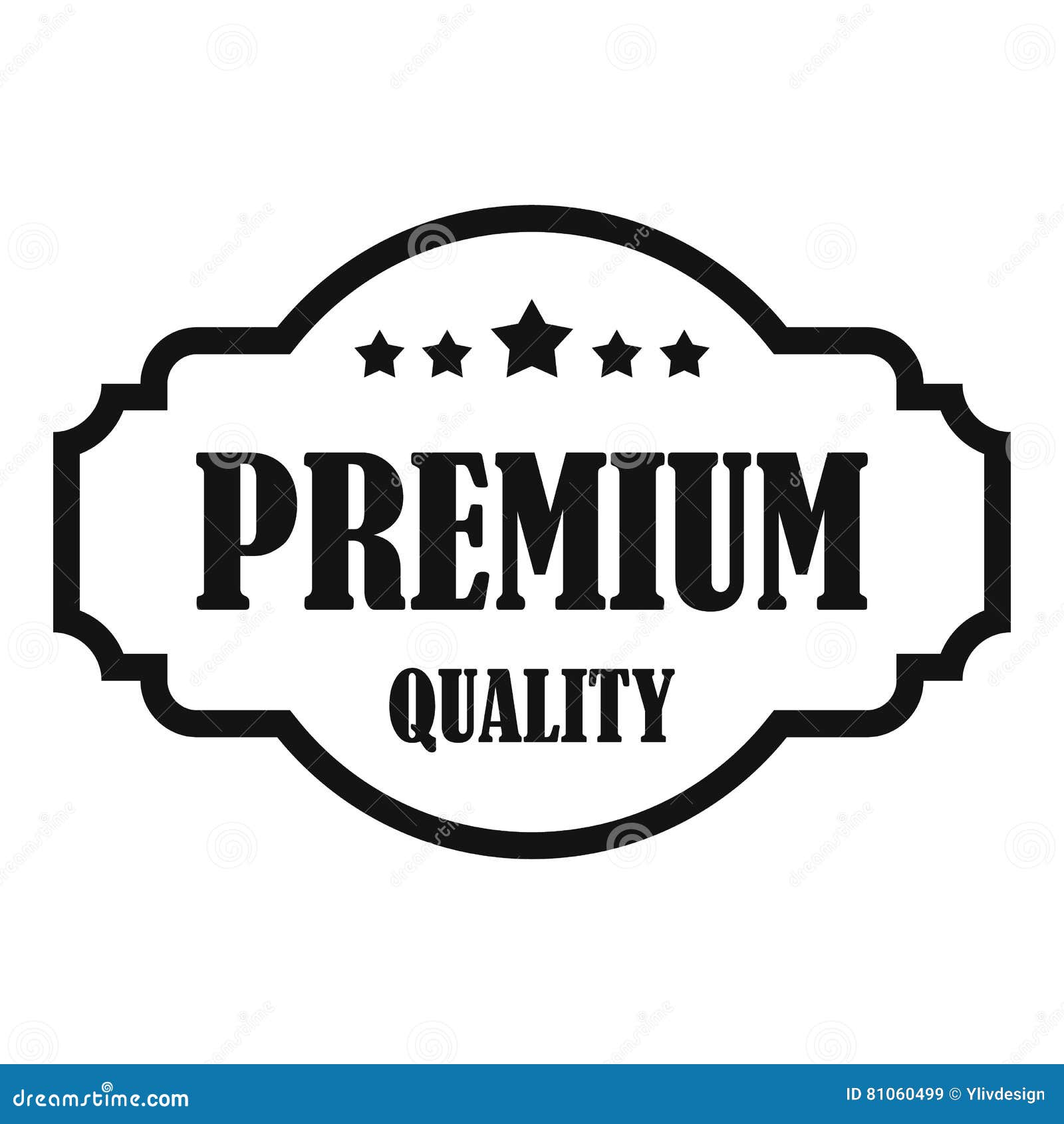 Premium Quality Label Icon, Simple Style Stock Vector - Illustration of ... Premium Quality Label Icon, Simple Style Stock Vector - Illustration of ...
