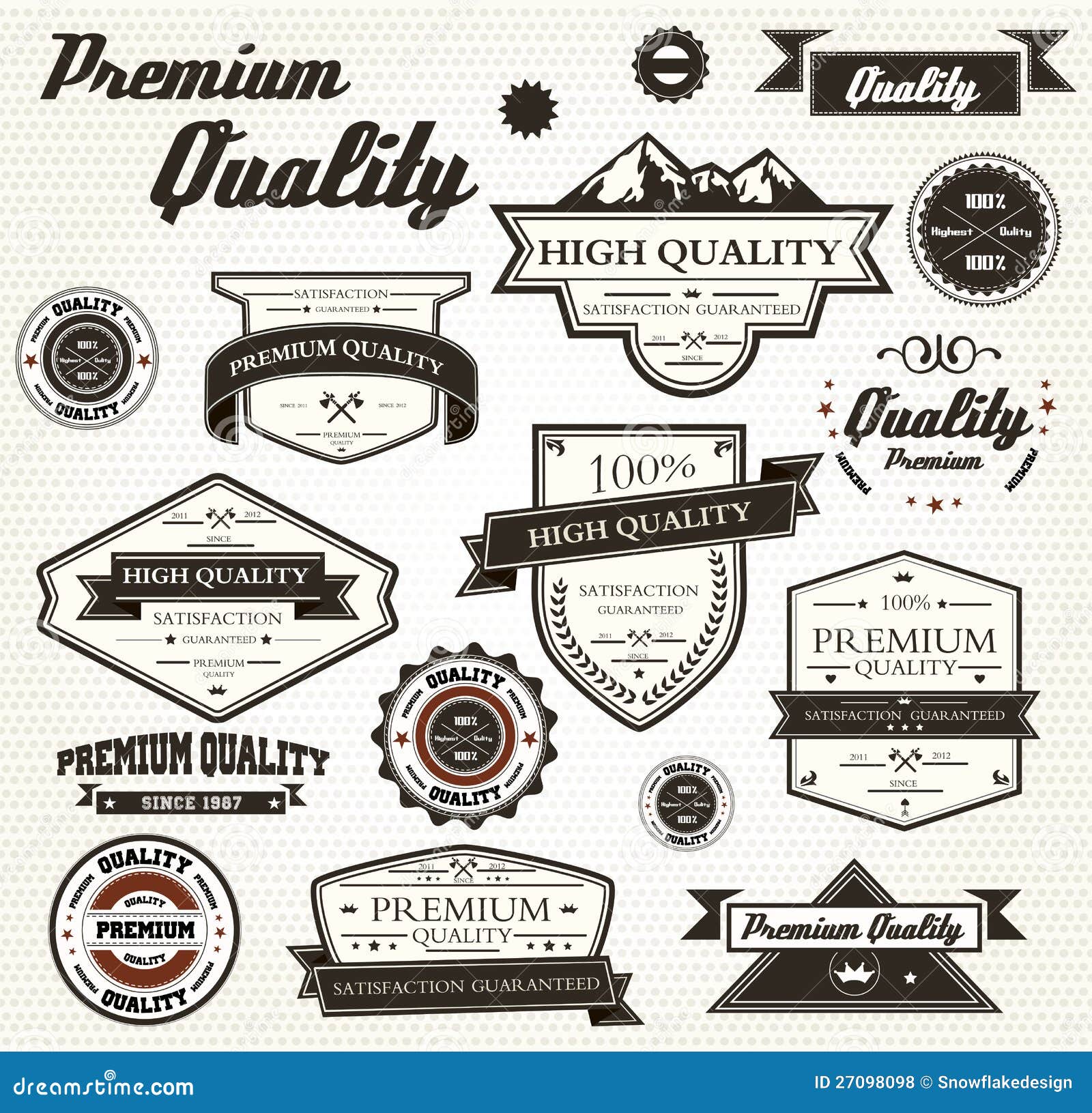 100 Percent Compatibility Round Label Vector Illustration ...