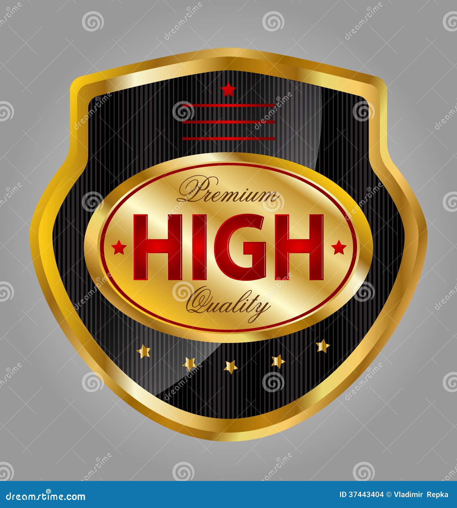 Premium Quality Product Label Stock Illustration - Illustration of ...