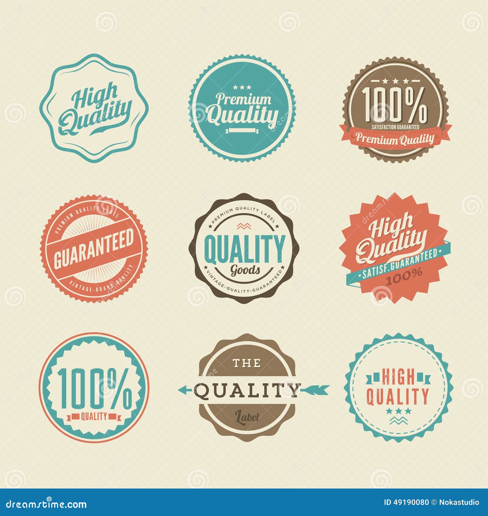 Premium Quality Stickers and Element Labels Stock Illustration ...