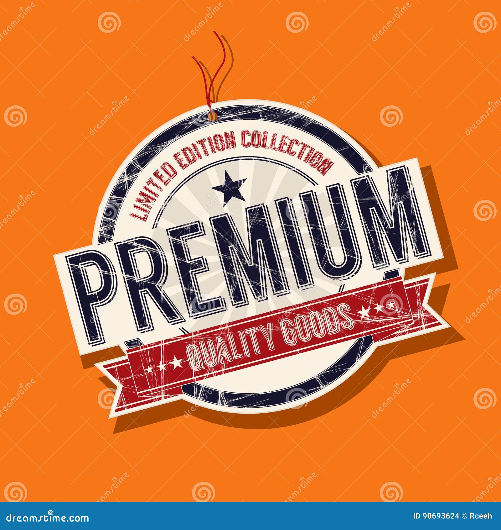 Premium quality tag stock vector. Illustration of classic - 90693624