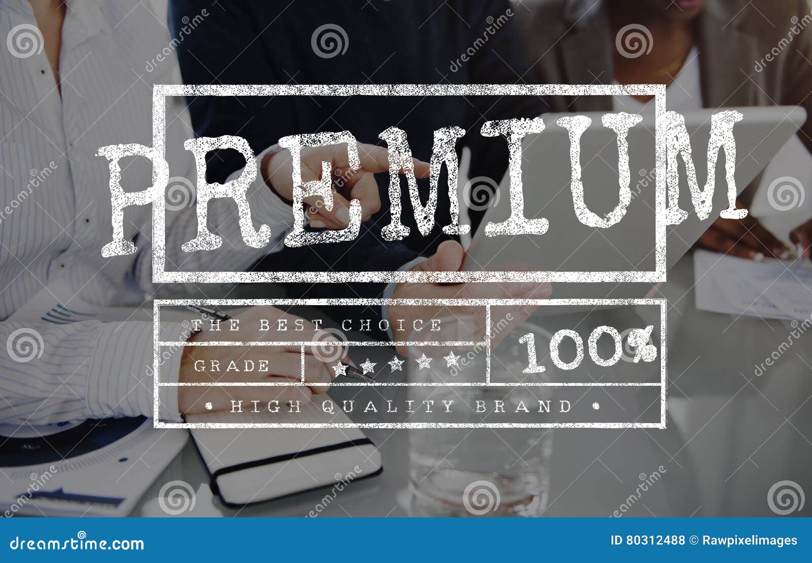 Premium Quality Value Worth Best Graphic Concept Stock Photo - Image of ...