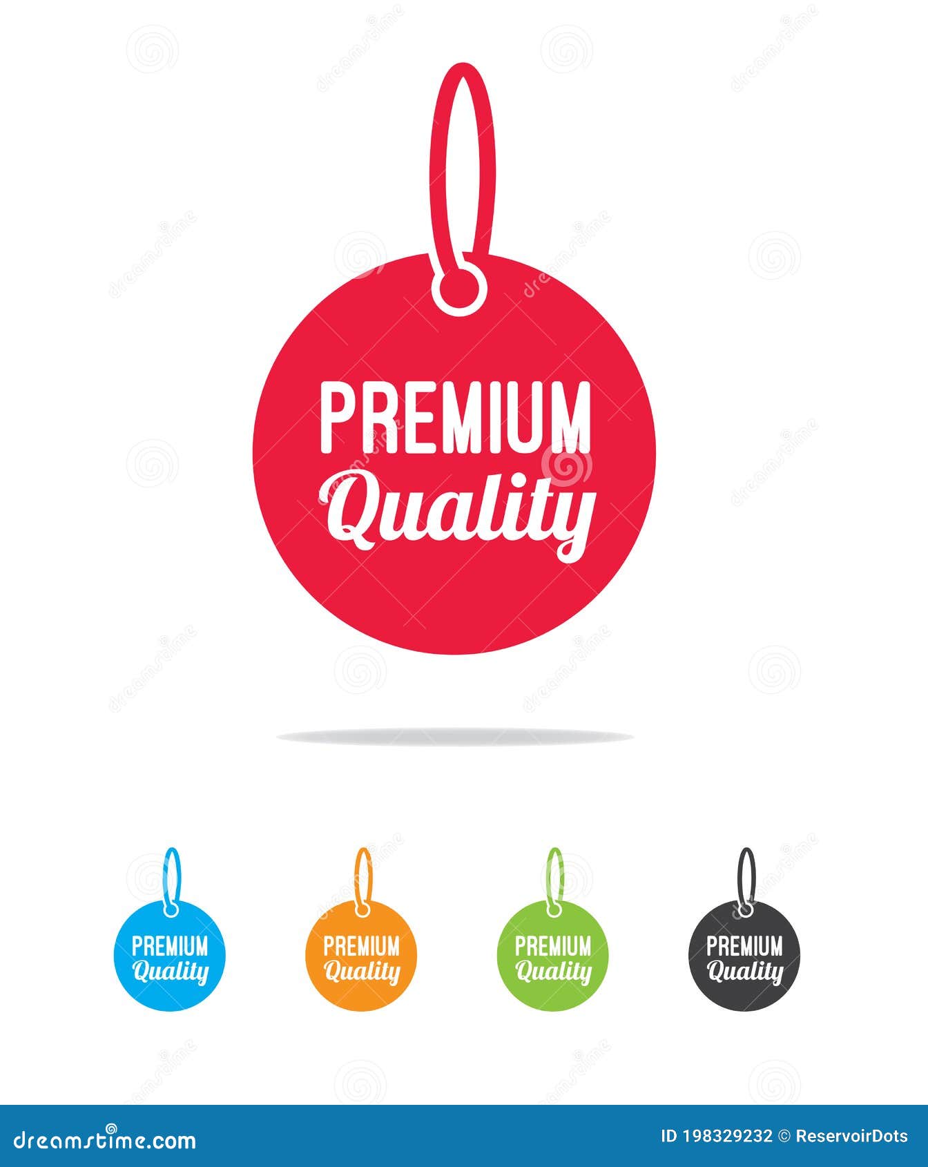 Premium Quality Vector stock vector. Illustration of label - 198329232