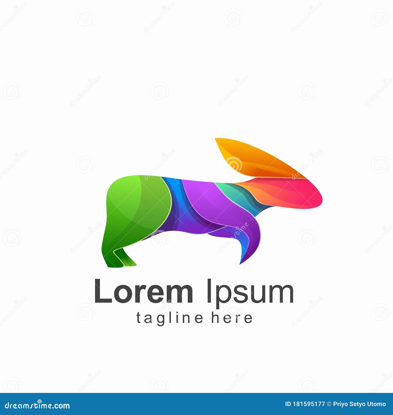 Premium Rabbit Logos For Companies And Businesses, Web Or Apps Cartoon ...