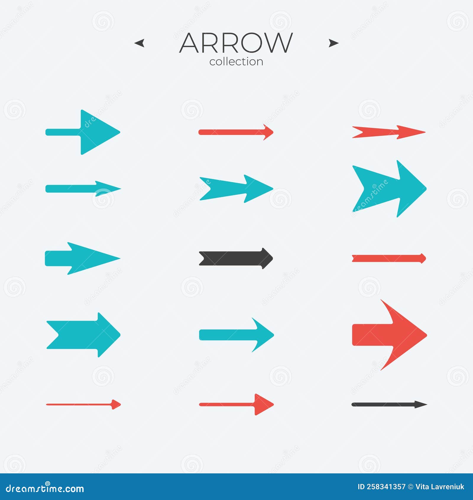 Line Arrow Icon Set. Line Icons Collection. Modern Vector Symbols ... Line Arrow Icon Set. Line Icons Collection. Modern Vector Symbols ...