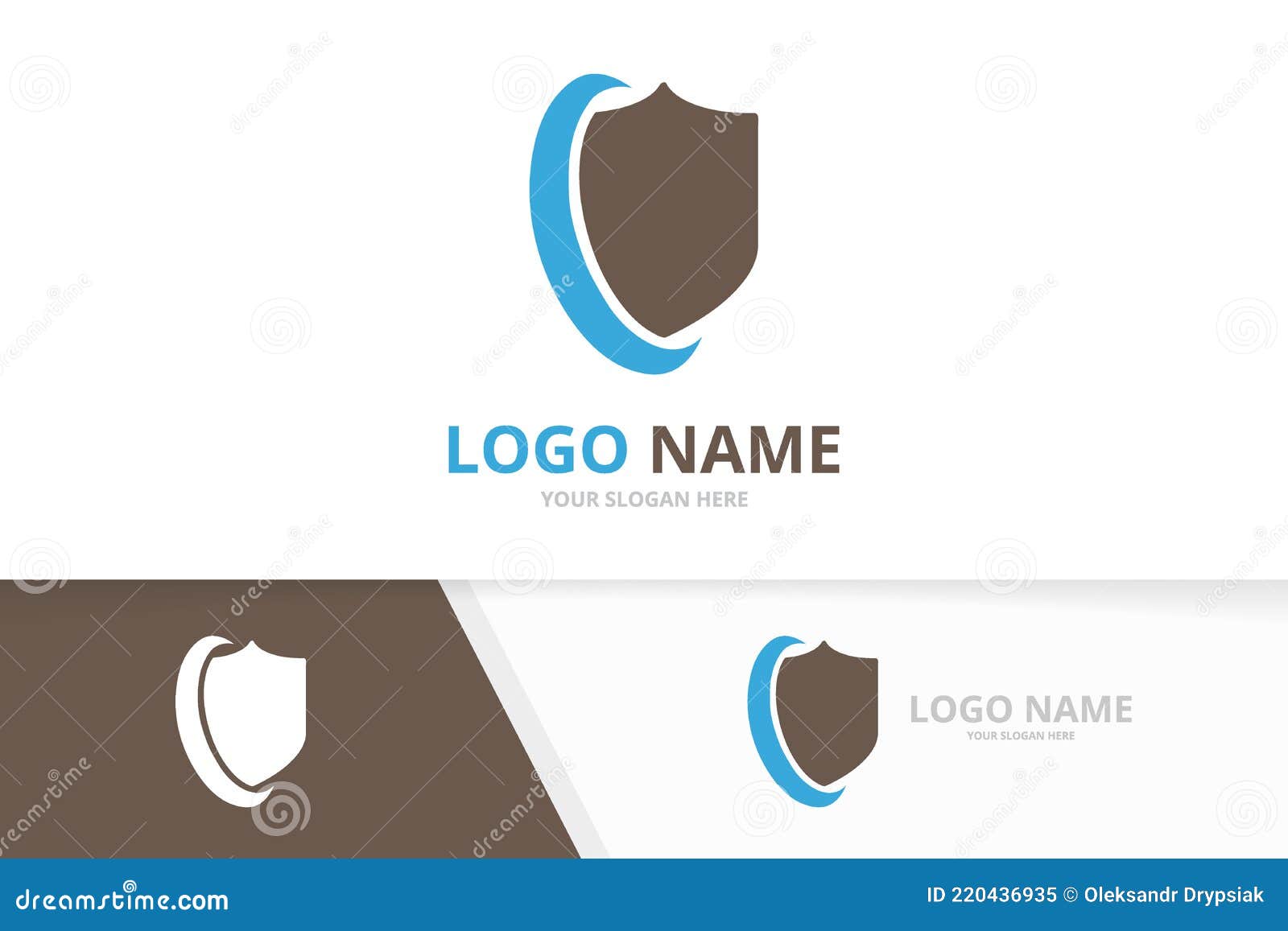 Premium Shield Logo Design Template. Business Security Logotype Stock ...
