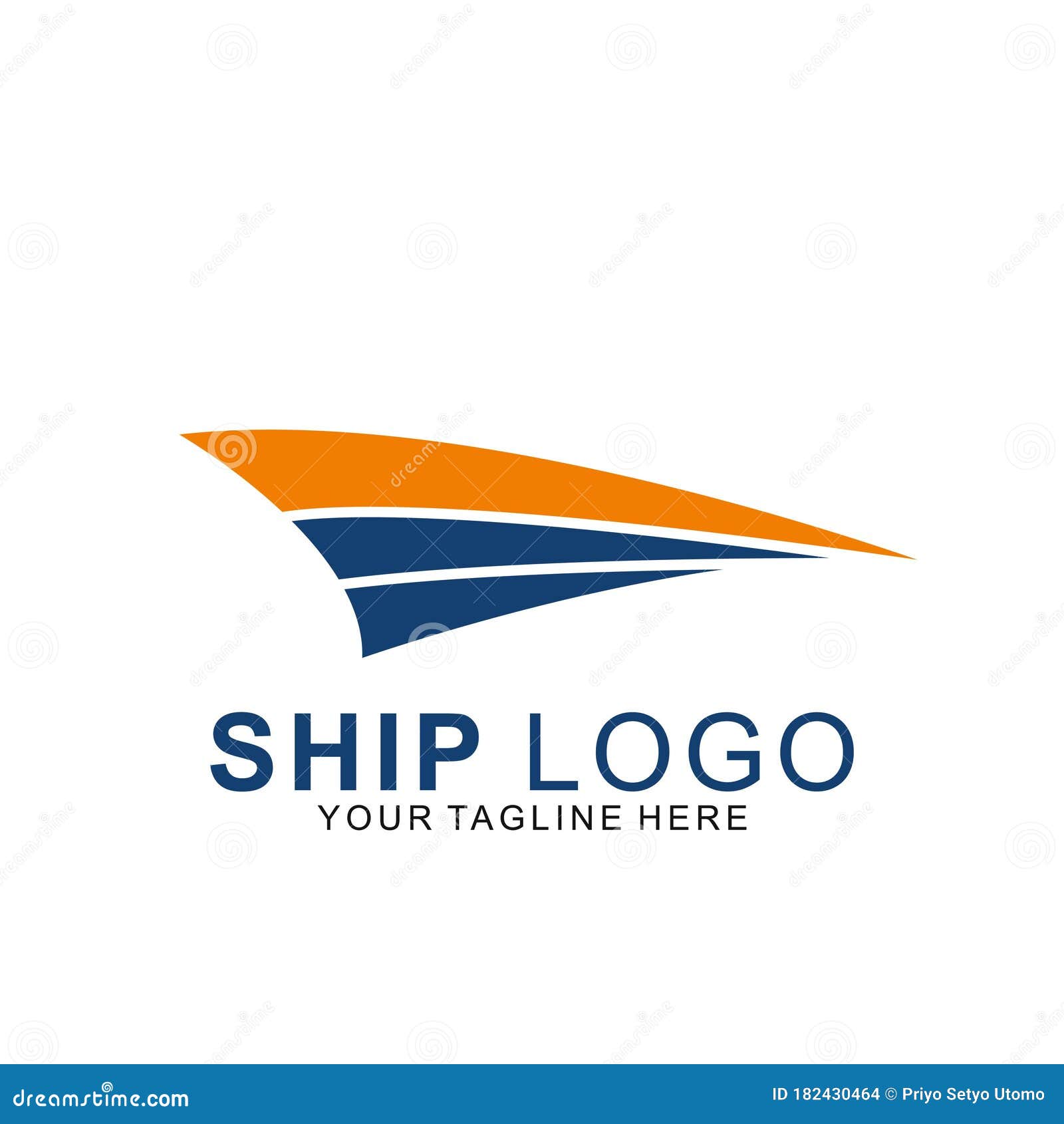 Premium Ship Logo with Modern Concept Stock Vector - Illustration of ...