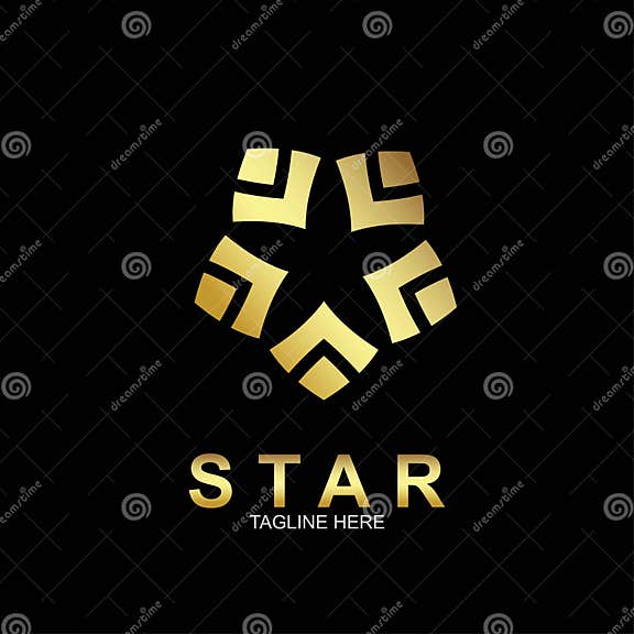Premium star logo design stock vector. Illustration of circle - 182553447