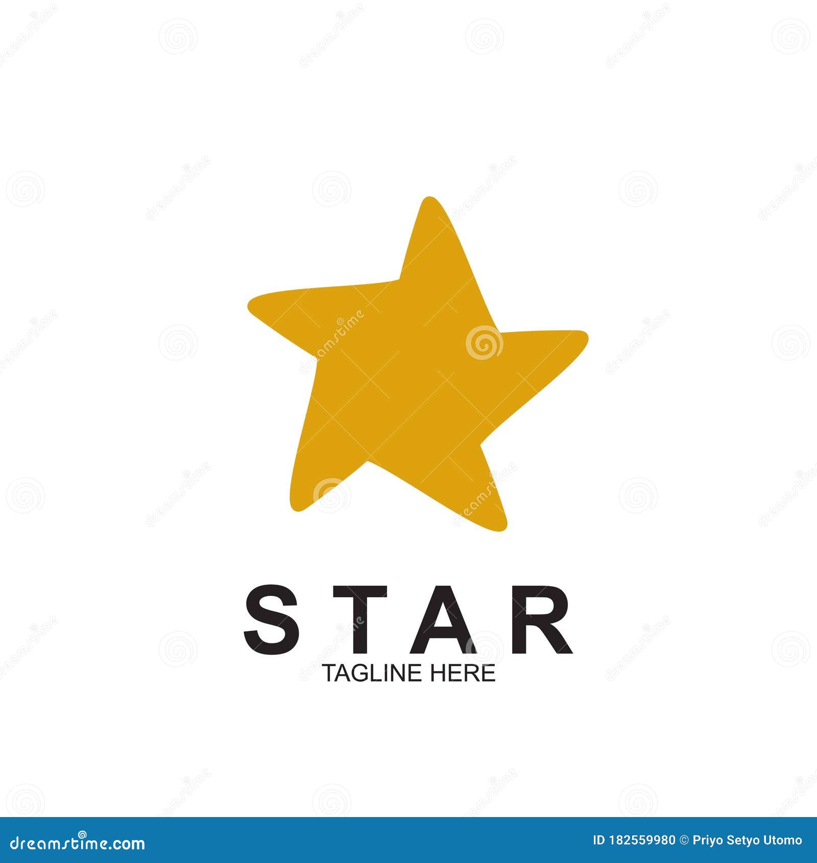 Premium star logo design stock vector. Illustration of star - 182559980