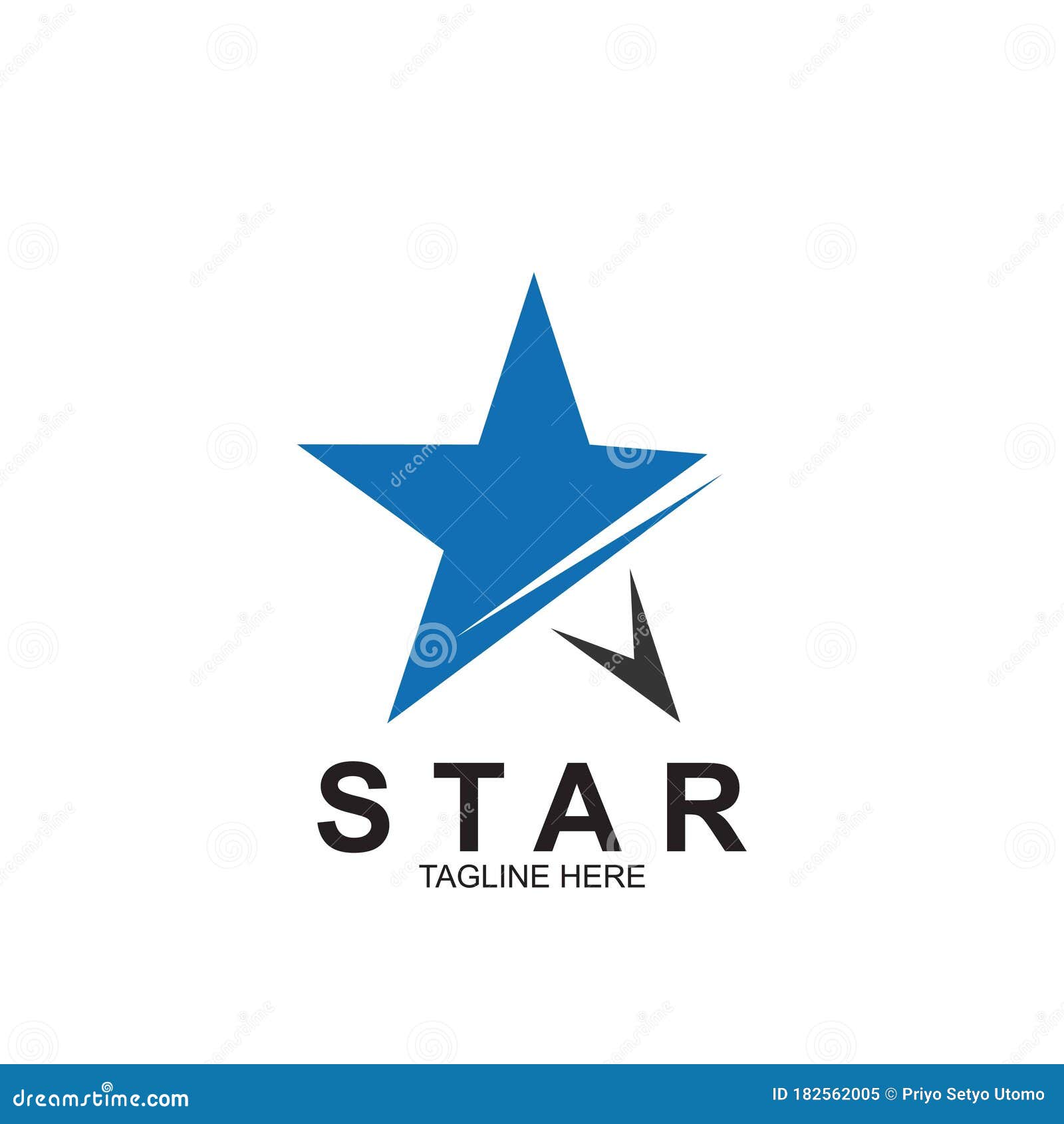 Premium star logo design stock vector. Illustration of graphic - 182562005