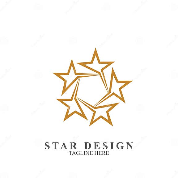 Premium star logo design stock vector. Illustration of graphic - 182572706