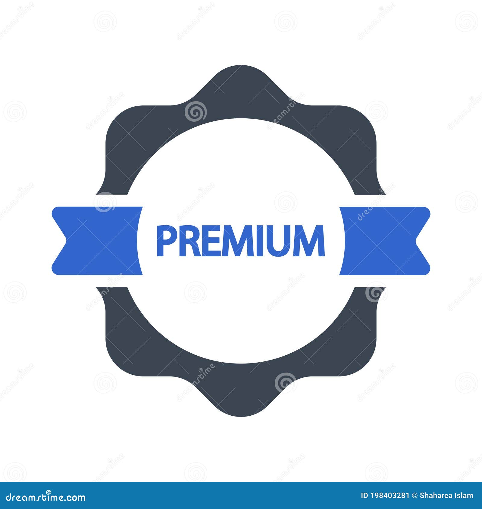 Premium tag, label icon stock vector. Illustration of symbol - 198403281