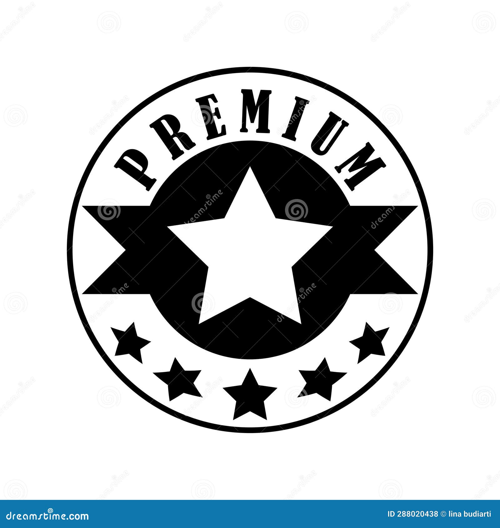 Premium vector icon stock vector. Illustration of concept - 288020438