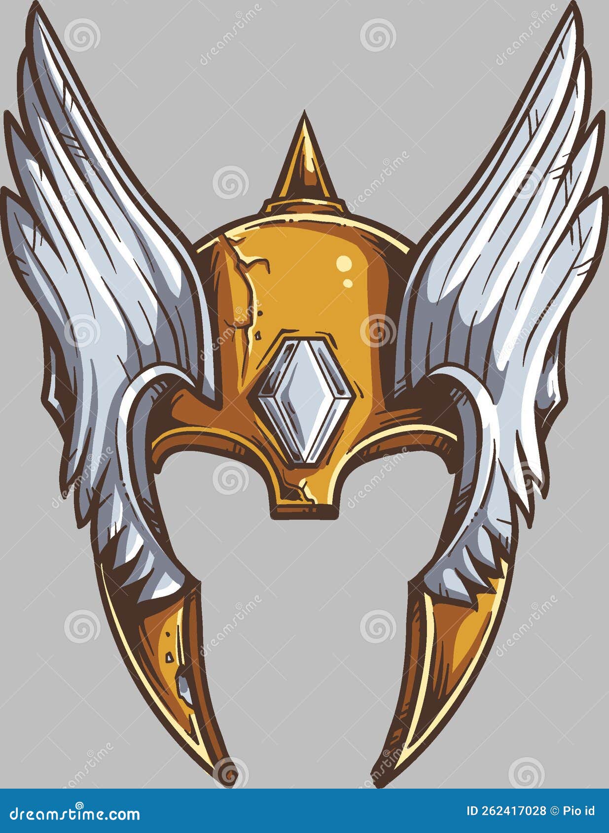 Gladiator Mask VECTOR ILLUSTRATION DOWNLOAD Stock Vector - Illustration ...