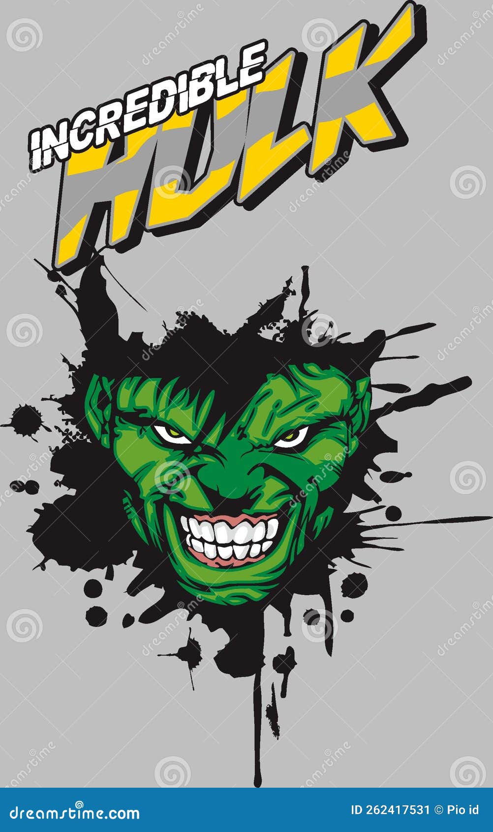 Incredible Hulk Pattern VECTOR ILLUSTRATION DOWNLOAD Editorial Photo ...