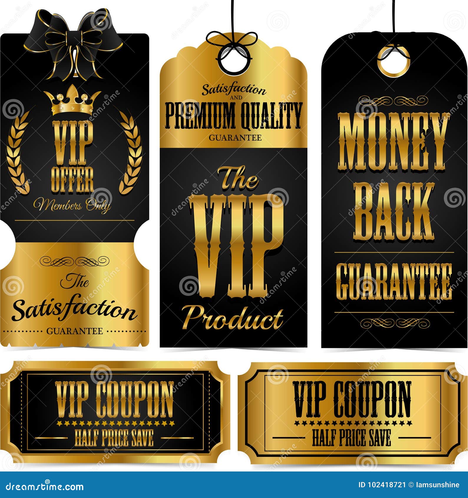 Premium vip card stock illustration. Illustration of jack - 102418721