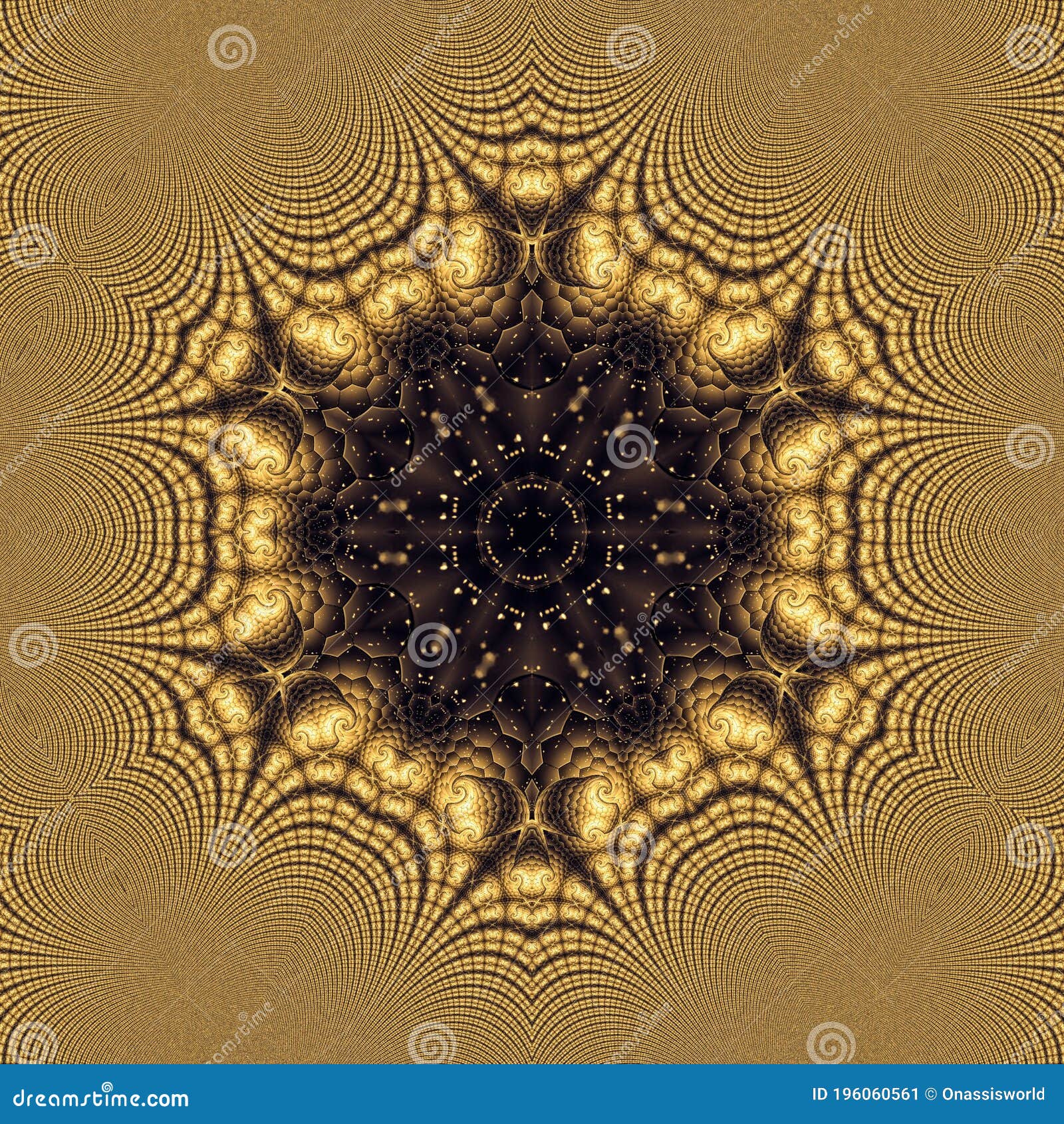 Premium Yellow Gold Abstract Art Background Stock Illustration ...